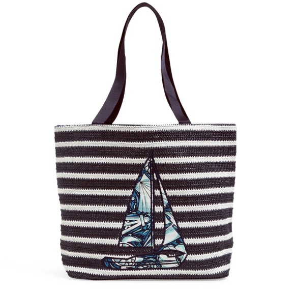 Vera Bradley | Bags | Vera Bradley Shore Enough Straw Tote | Poshmark